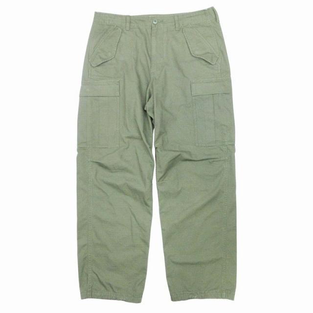【中古】美品 24AW ステューシー STUSSY Ripstop Military Cargo リップストップ ミリタリー カーゴパンツ 116668 32