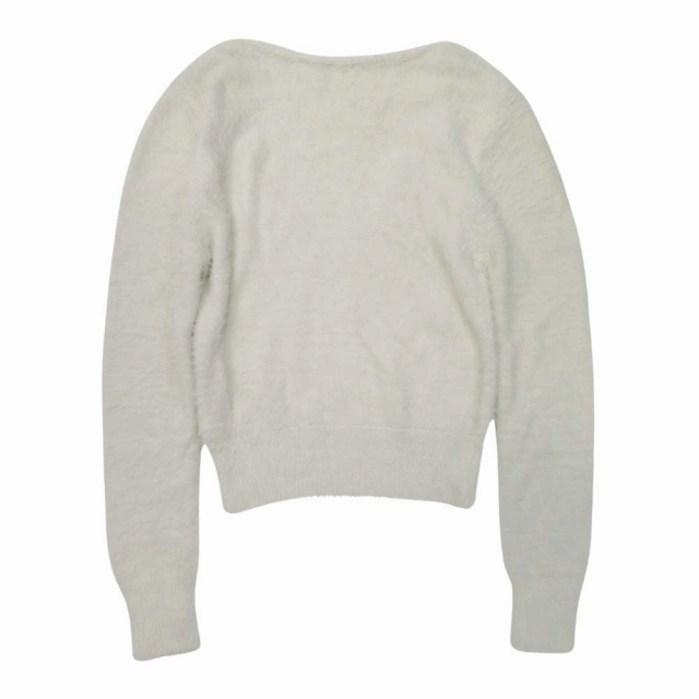 【中古】未使用品 23aw ドリスヴァンノッテン TERON 7703 W.K.SWEATER ECR ジャギーヤーン ニット セーター