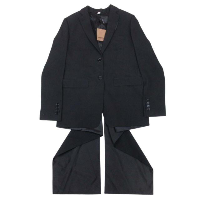 【中古】未使用品 バーバリー BURBERRY バージンウール デザイン テーラード ジャケット 2B 8046742 40 ◇11