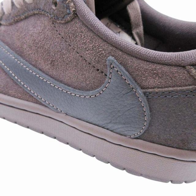 【中古】極美品 ナイキ × トラヴィススコット エアジョーダン1 ロー スニーカー シューズ 靴 DM7866-202 26.5cm