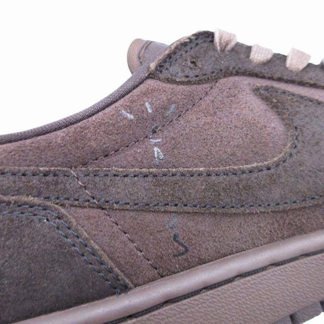 【中古】極美品 ナイキ × トラヴィススコット エアジョーダン1 ロー スニーカー シューズ 靴 DM7866-202 26.5cm