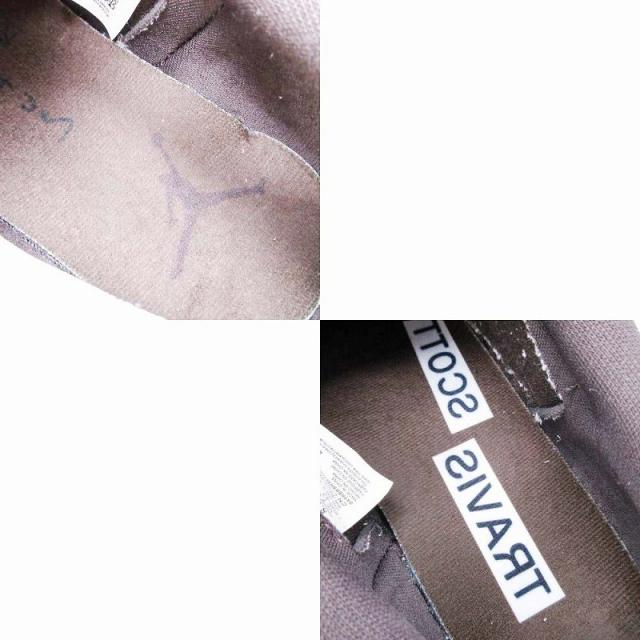 【中古】極美品 ナイキ × トラヴィススコット エアジョーダン1 ロー スニーカー シューズ 靴 DM7866-202 26.5cm