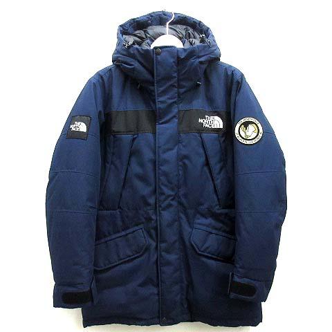【中古】ザノースフェイス THE NORTH FACE アンタークティカ ダウン パーカー ジャケット ANTARCTICA DOWN PARKA NJ1DJ52L ネイビー 紺 S
