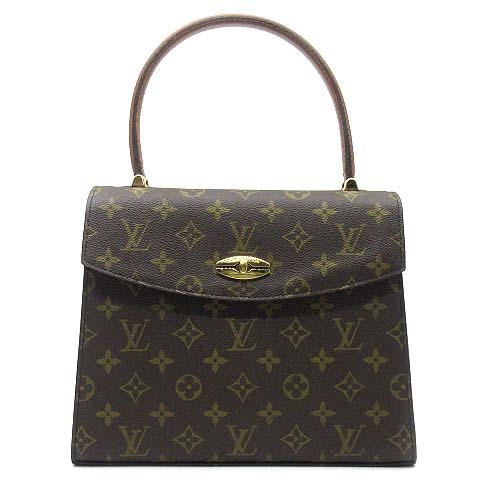 【中古】ルイヴィトン LOUIS VUITTON マルゼルブ モノグラム ハンドバッグ ターンロック M51379 レディース