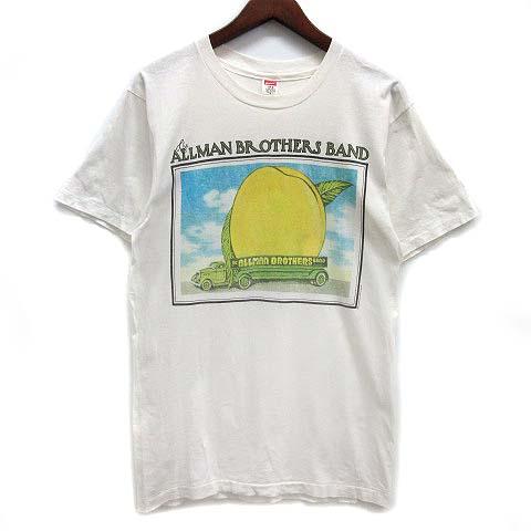 【中古】ヘインズ Hanes 90's The Allman Brothers Band SEVEN TOURNS TOUR Tシャツ 半袖 ホワイト 白 M USA製 ヴィンテージ