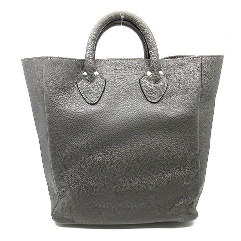 【中古】タスティング TUSTING シューレザー クラシック トートバッグ Classic Tote グランクラググレー 英国製 A4収納可 レディース
