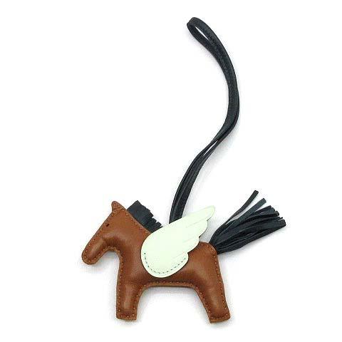 【中古】エルメス HERMES ロデオ ペガサス PM バッグチャーム アニョーミロ ゴールド ヴェールシプレ ヴェールフィズ U刻印 2022年 美品