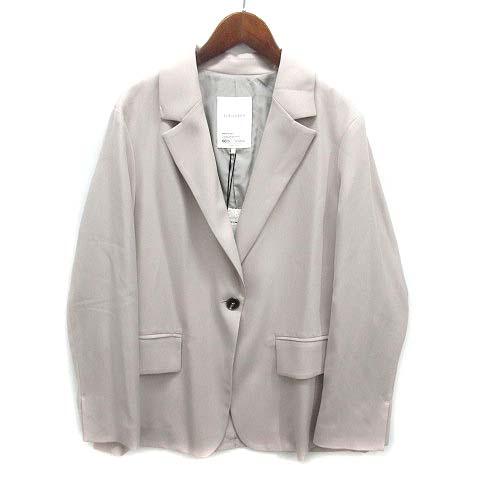 【中古】未使用品 エレンディーク ELENDEEK シングル テーラード ジャケット SINGLE TAILORED JK 2023SS ベージュ 1 レディース