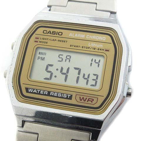【中古】カシオ CASIO コレクション チプカシ チープカシオ A158WEA-9JH の通販はau PAY マーケット - ブランド古着の ...