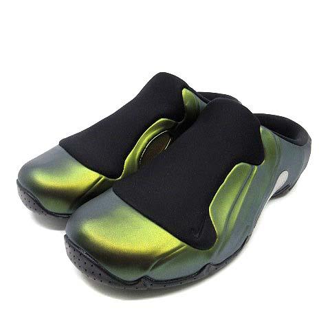 【中古】ナイキ NIKE クロッグポジット CLOGPOSITE スリッポン サンダル スニーカー HF6881-900 メタリックゴールド 27.5cm 新品同様