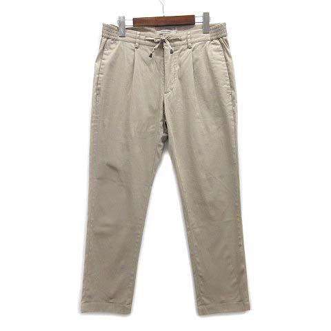 【中古】ジャブスアルキヴィオ giabsarchivio マサッチョ MASACCIO A2 イージー スラックス パンツ ベージュ 46 993099 イタリア製