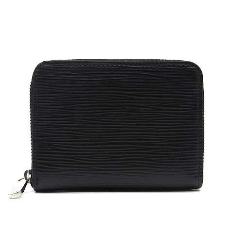 【中古】ルイヴィトン LOUIS VUITTON エピ ジッピーパース 小銭れ ケース M60152 ノワール ブラック 黒 RFID ☆AA★ メンズ
