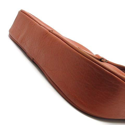 中古】アニアリ aniary シュリンクレザー ミニ ブリーフケース