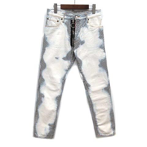 【中古】ディースクエアード DSQUARED2 Sexy Mercury Jean ヒッコリー デニムパンツ ジーンズ 44 S71LB0865 メンズ