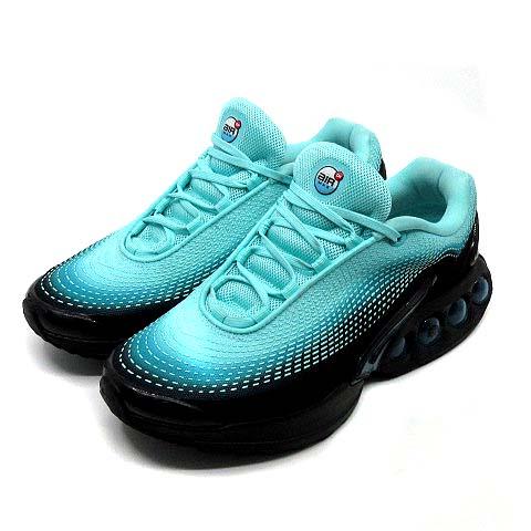 【中古】ナイキ NIKE ウィメンズ エアマックス DN プレミアム WMNS AIR MAX DN PRM スニーカー HQ0013-300 ブルー 27cm メンズ