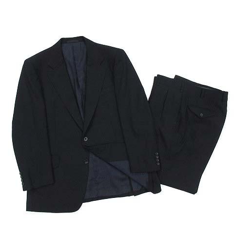 【中古】バーバリー Burberrys スーツ 上下 セットアップ ダイヤゴナル 2B ジャケット パンツ 紺 ネイビー AB5 メンズ