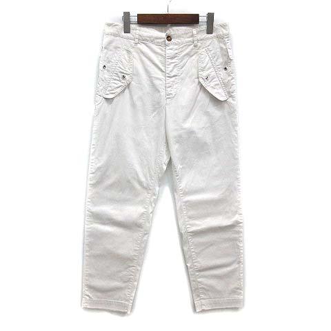 【中古】ディースクエアード DSQUARED2 チノパン チノ パンツ ストレッチ 2WAYポケットフラップ 46 白 ホワイト S71KB0255 メンズ