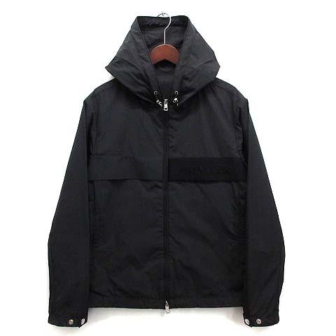 【中古】モンクレール MONCLER BENOIT ジップアップ フーディー ジャケット パーカー 2020SS ブラック 黒 1 メンズ