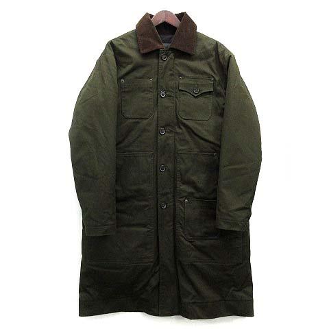 【中古】ディースクエアード DSQUARED2 中綿ライナー ミリタリー ロング コート S74AA0167 カーキ グリーン 46 メンズ