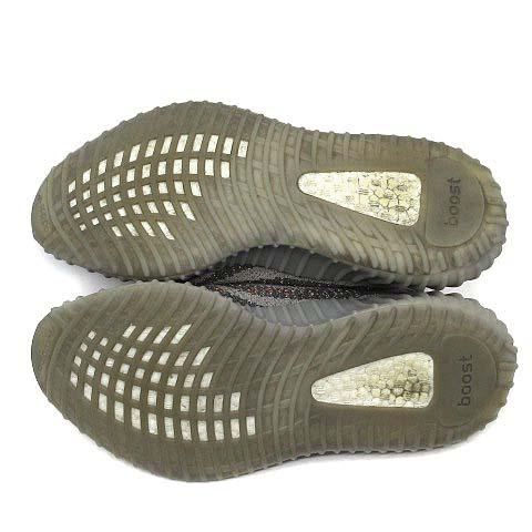 【中古】アディダス adidas イージーブースト YEEZY BOOST 350 V2 スニーカー GW1229 グレー オレンジ 27.5cm ☆AA★ メンズ
