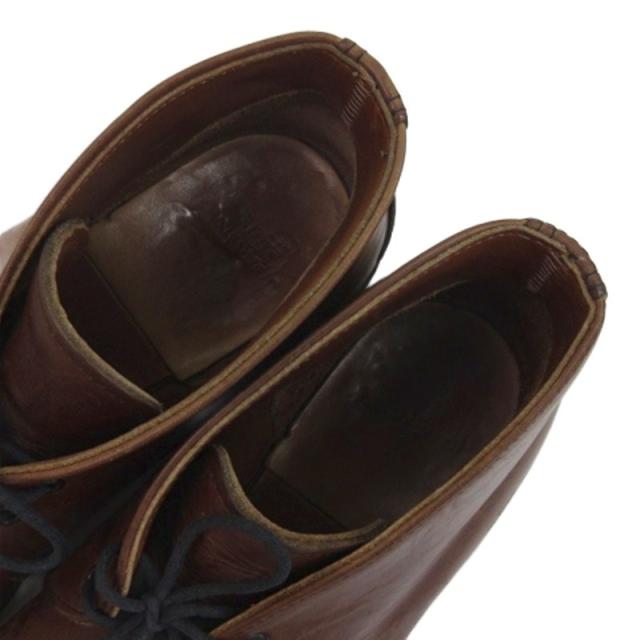 【中古】レッドウィング REDWING レースアップ ベックマン チャッカブーツ レザー USA製 ブラウン 9017 US8.5 26.5cm