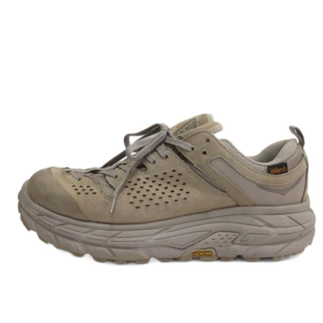 【中古】ホカオネオネ HOKA ONE ONE × Engineered Garments スニーカー F27218H ベージュ 28cm ■GY51
