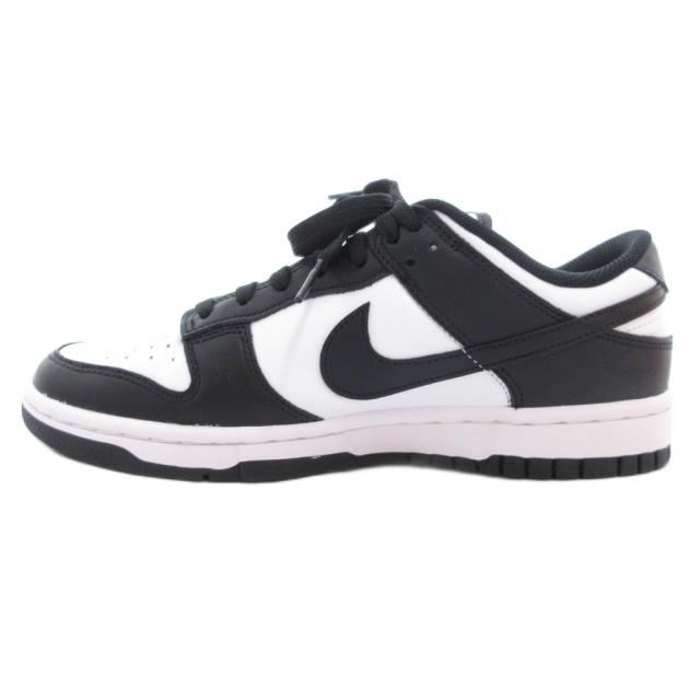 【中古】未使用品 ナイキ NIKE タグ付 ウィメンズ ダンクロウ パンダ W DUNK LOW PANDA スニーカー シューズ 24.5cm