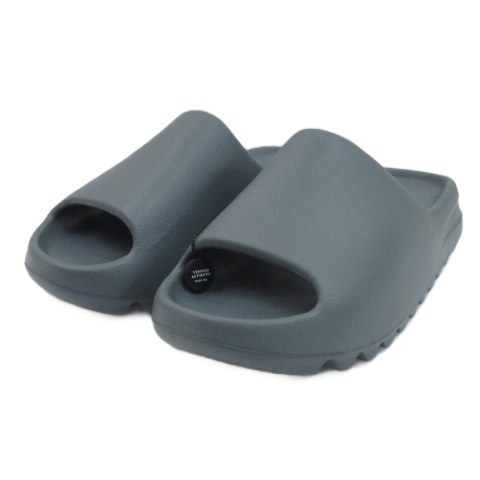 【中古】未使用品 アディダス adidas YZY SLIDE イージー スライド サンダル ID2349 スレートマリン 26.5cm ■GY51