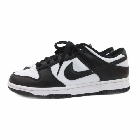 【中古】ナイキ NIKE DD1503-101 WMNS Dunk Low ダンク ロー スニーカー 27.5cm ホワイト ブラック 250925E ■GY51 メンズ