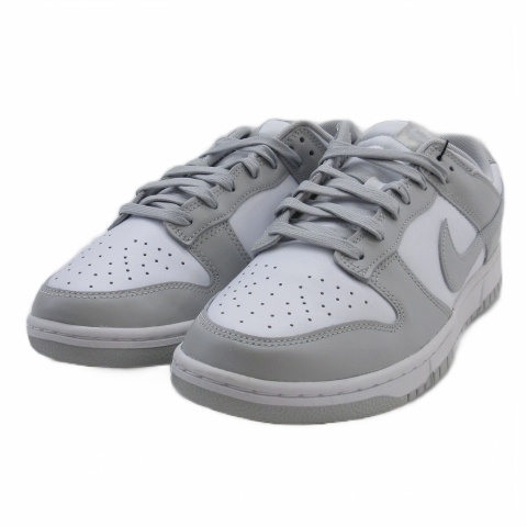【中古】未使用品 ナイキ NIKE タグ付き ダンク ロー レトロ スニーカー DD1391-103 グレーフォグ 28.5cm ■GY51