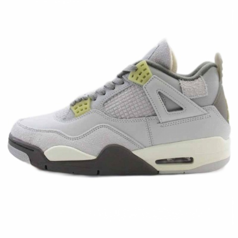 【中古】未使用品 ナイキ NIKE タグ付き エアジョーダン 4 レトロ SE クラフト スニーカー DV3742-021 27cm ■GY51