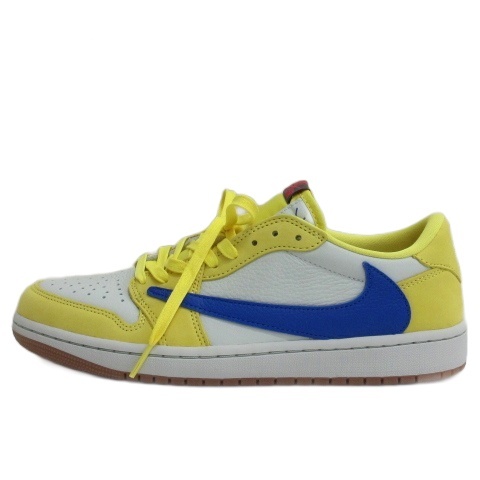 【中古】未使用品 ナイキ NIKE × Travis Scott WMNS Air Jordan 1 Retro Low OG スニーカー DZ4137-700 27.5