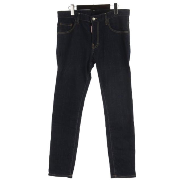 【中古】ディースクエアード Skater Jean スケーター ジーンズ デニム パンツ S74LB1198 S30664 インディゴ 48