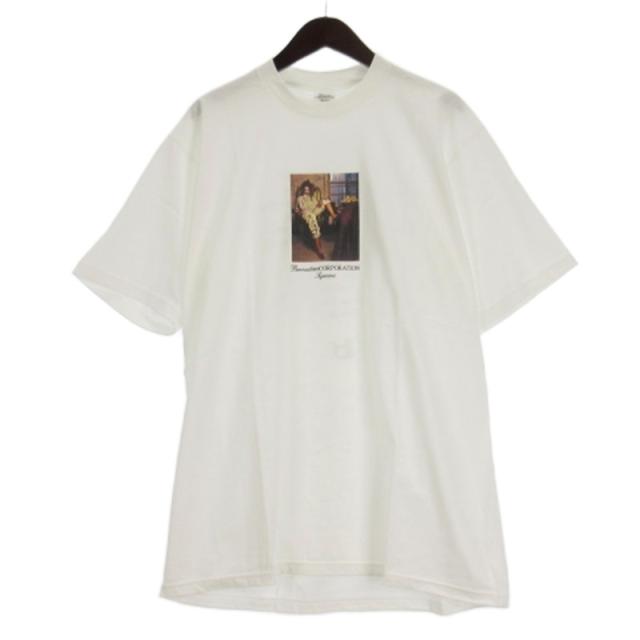 【中古】シュプリーム SUPREME × バーナデット Bernadette Fuck Tee Tシャツ カットソー 半袖 プリント ホワイト XL