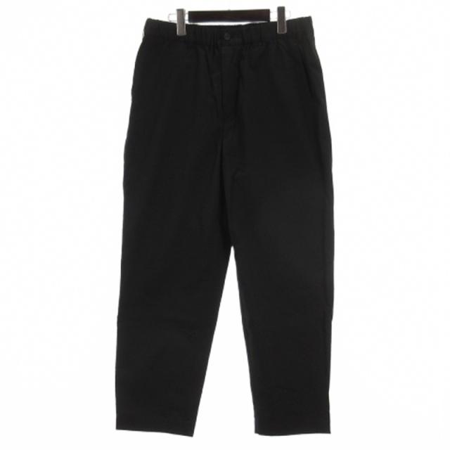 【中古】ホワイトマウンテニアリング シアサッカー テーパードパンツ WM2371402 ブラック 2 メンズ