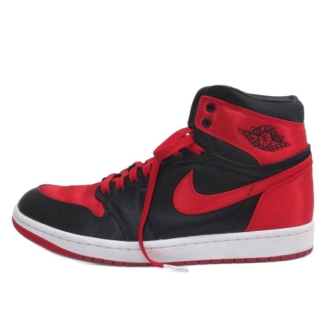 【中古】ナイキ NIKE Women's Air Jordan 1 Retro High OG エアジョーダン1 スニーカー FD4810-061 レッド 28.5cm