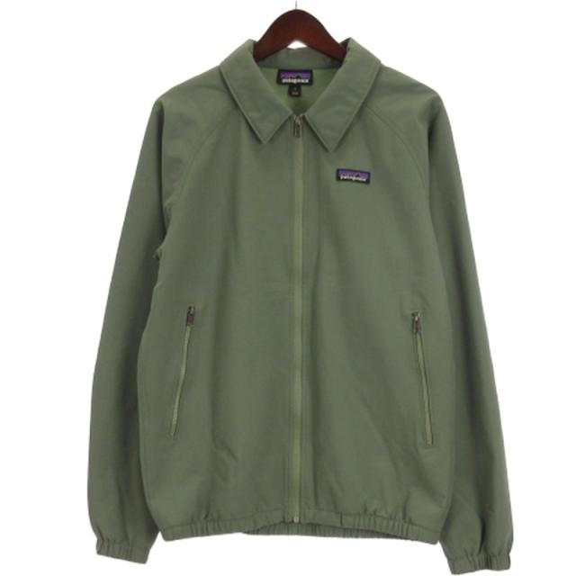 【中古】パタゴニア Patagonia Baggies Jacket バギーズジャケット ジップアップ 28153 グリーン系 S メンズ