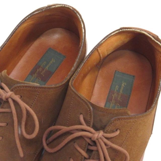 【中古】リーガル REGAL INTERNATIONAL COLLECTION ビジネス シューズ レザー ブラウン 7.5 25.5cm メンズ