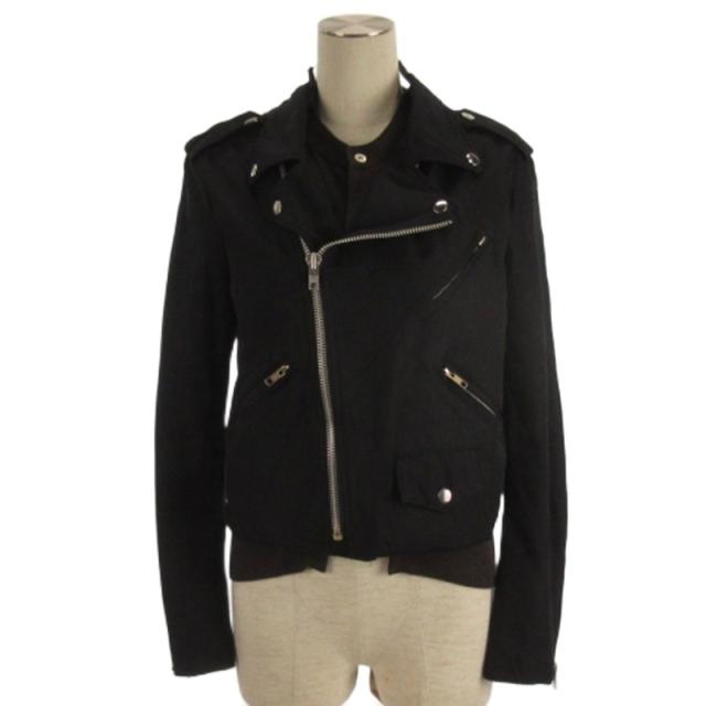 【中古】コムデギャルソン COMME des GARCONS ニット ドッキング ジャケット ブルゾン RL-J004 AD2013 ブラック XS