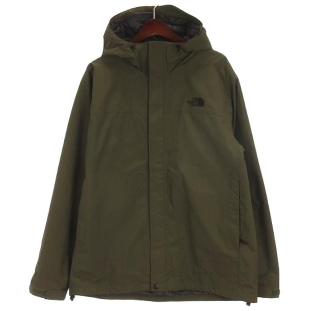 【中古】ザノースフェイス THE NORTH FACE カシウストリクライメイト ジャケット マウンテンパーカー NP62035 カーキ L