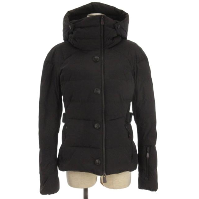 【中古】モンクレール GRENOBLE GUYANE ギヤン ダウンジャケット フーディ ジップアップ C20984530785 ブラック 3