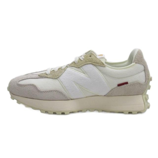 【中古】ニューバランス NEW BALANCE MS327FG スニーカー スエード ホワイト 27cm ☆AA★ メンズ