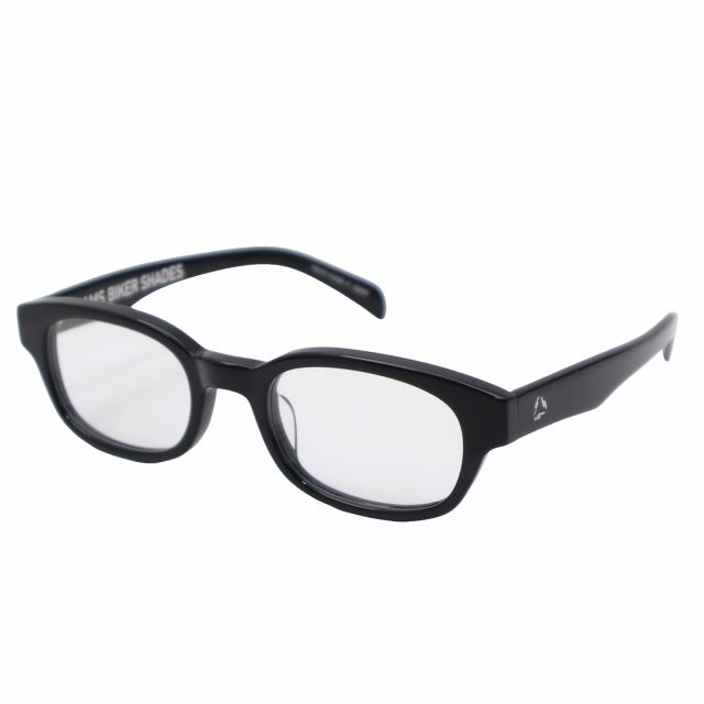 【中古】SAMS MOTORCYCLE SAMS BIKER SHADES メガネ アイウェア BLACK × CLEAR ブラック × クリア メンズ
