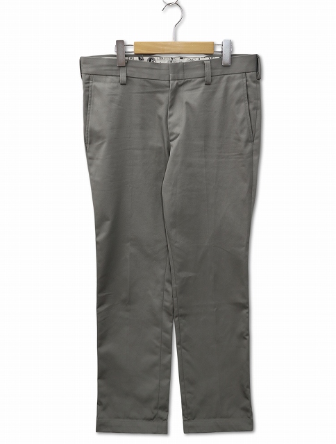 【中古】ヒステリックグラマー HYSTERIC GLAMOUR 2025SS ポリコットン ツイル スリム スラックス チノパン L