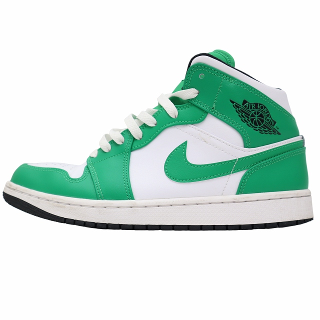 【中古】NIKE 27.5cm AIR JORDAN 1 MID LUCKY GREEN スニーカー US9.5 DQ8426-301 メンズ