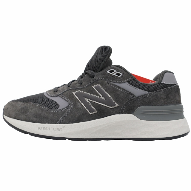 【中古】未使用品 NEW BALANCE 27cm FRESH FOAM WALKING 880 V7  スニーカー US9ブラックセメント MW880BA7 メンズ