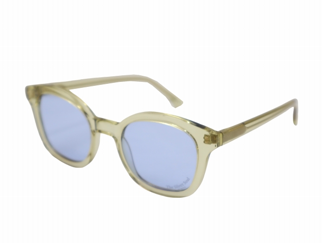 【中古】The Silent Soul TSS SQUARE YELLOW CLEAR FRAME LIGHT BLUE LENS TSS サングラス 眼鏡 イエロー メンズ