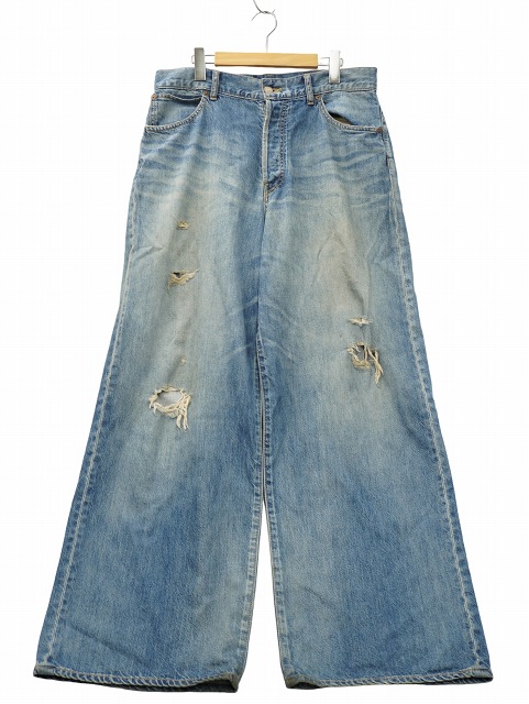 【中古】MINEDENIM 2025SS Light weight Denim ライトウェイト ボタンフライ デニムパンツ 9 インディゴ 2505-1002 メンズ