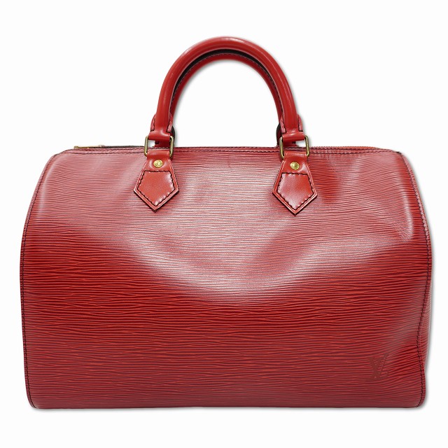 【中古】ルイヴィトン LOUIS VUITTON M43007 エピ レザー スピーディ30 ハンドバッグ カスティリアン・レッド