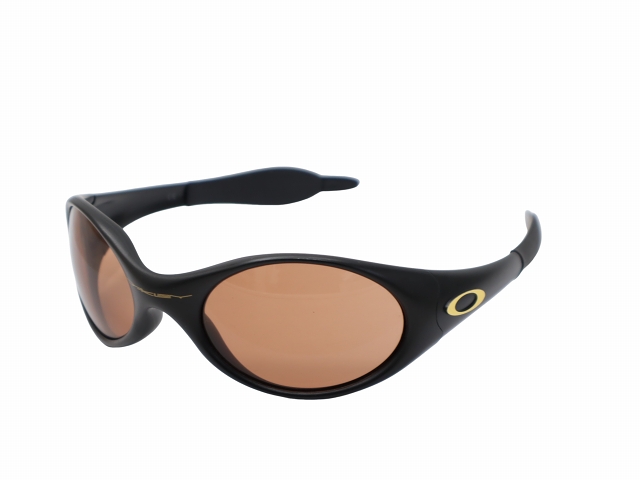 【中古】OAKLEY 90s EYE JACKET アイジャケット オレンジレンズ サングラス アイウェア 眼鏡 マットブラック メンズ